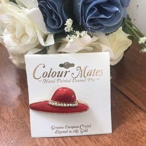 Colour Mates | Accessories | Vintage Colour Mates Hand Painted Enamel ...